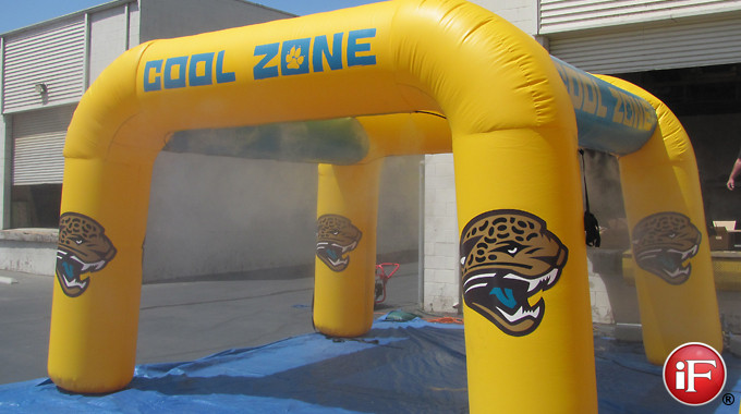 Custom Inflatable Misting Tent, Misting Tents, Inflatable Misting Stations